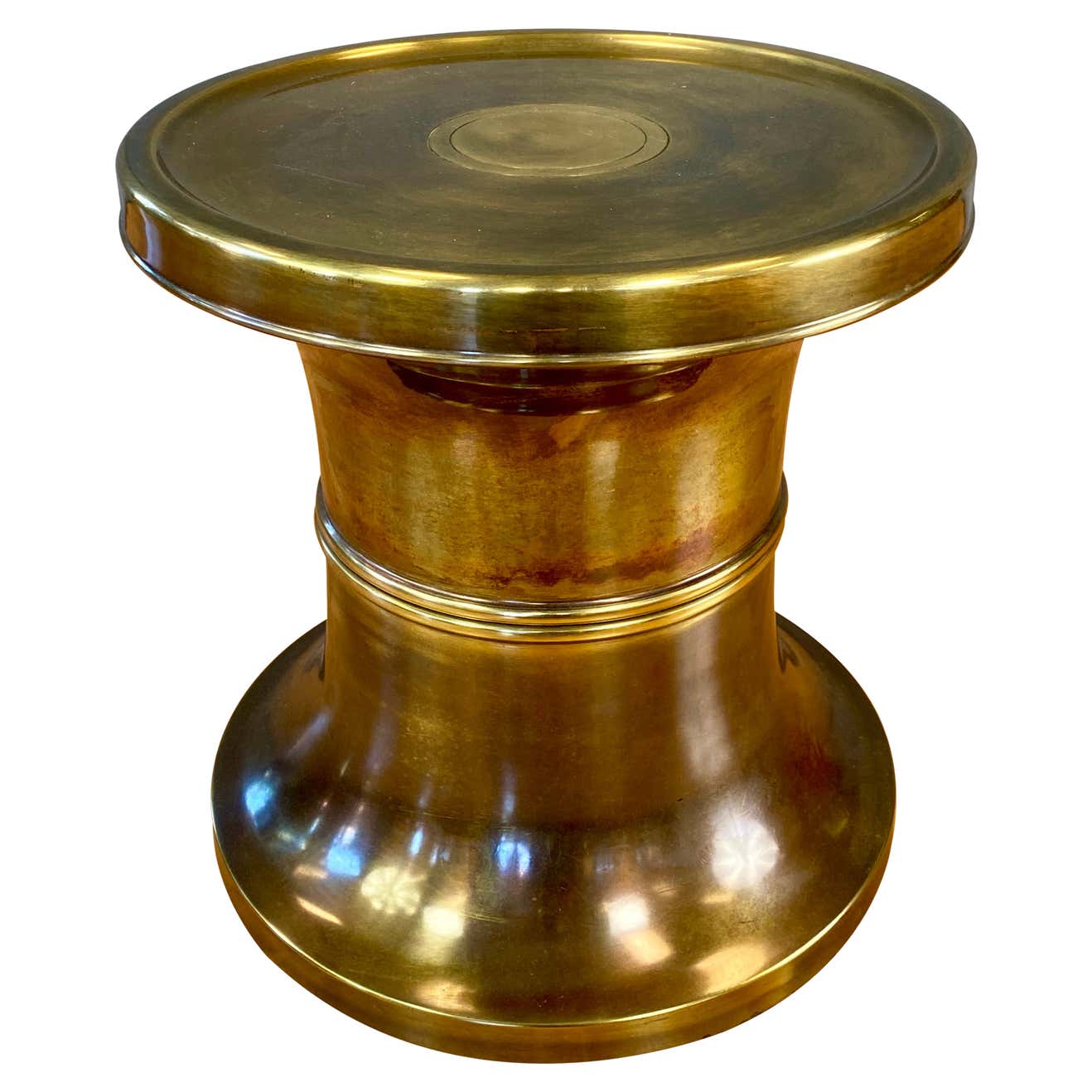Mastercraft Brass Stool or a Low Side Table SOLD